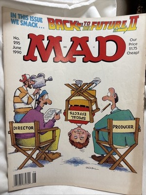 Mad Magazine- #295 June 1990 / Back to the Future II | eBay