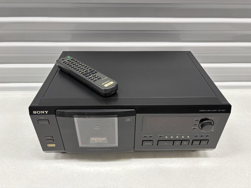 Sony CDP-CX57 50 Disc + 1 CD Player Mega Storage Carousel CD Changer w ...