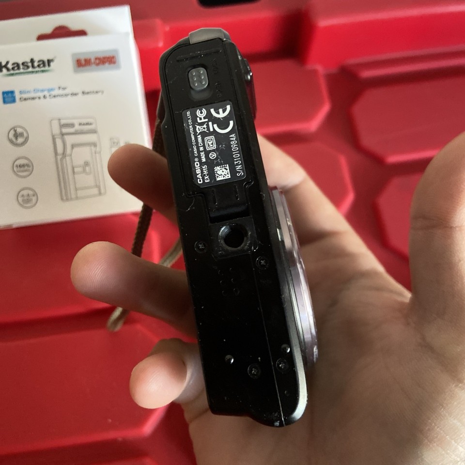 Vintage Casio Exilim Hi-Zoom EX-H15 Digi Camera 14.1mp 720p 10x Opt ...