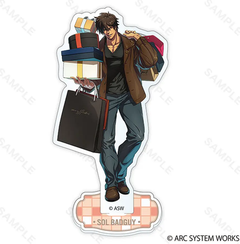 Presale Guilty Gear Strive Sol Badguy Shopping ver. Acrylic Stand ...