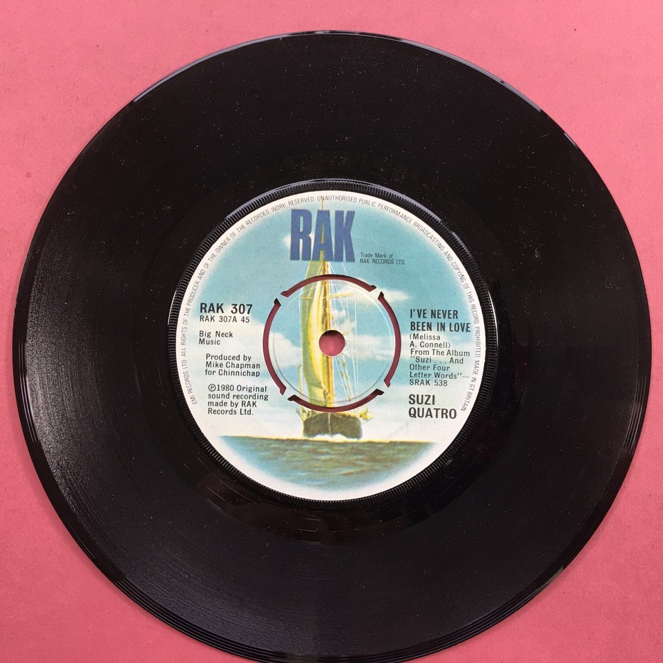 Suzi Quatro - I've Never Been In Love - RAK Records RAK-307 Ex ...