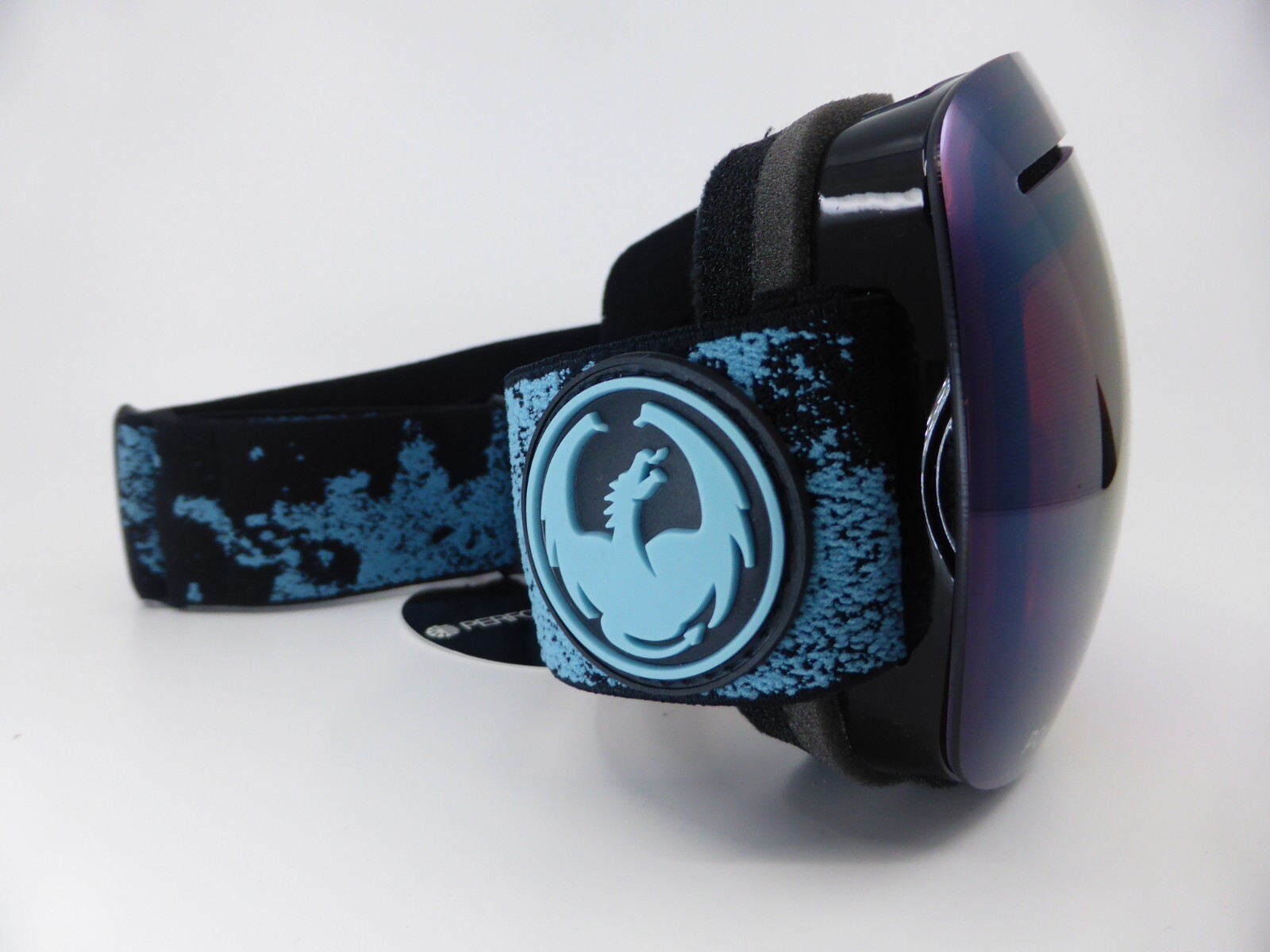 Dragon Snow Goggles X1 Mason Blue - Flash Blue POLARISED Lens w ...