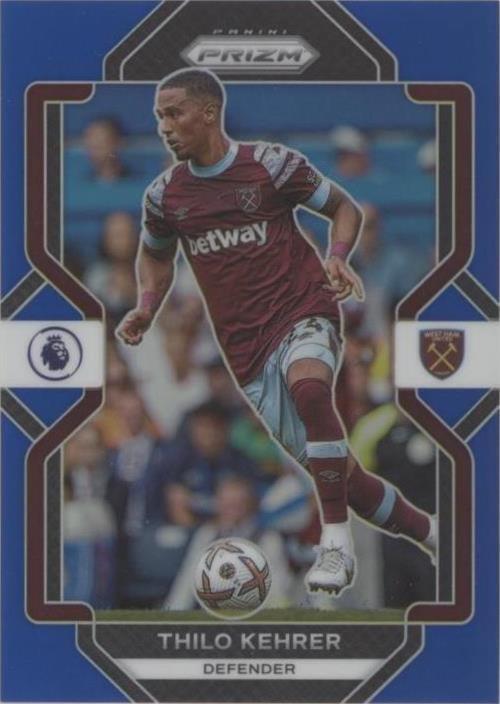 2022-23 Panini Prizm Premier League - Thilo Kehrer #59 Blue Prizm /175 ...