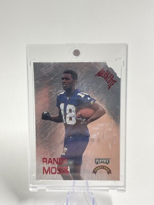 1998 PLAYOFF ABSOLUTE RANDY MOSS #9 DRAFT PICKS-SILVER DIE-CUT RC | eBay