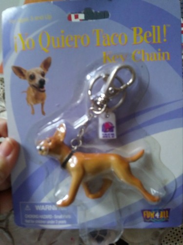 1990s Sealed Yo Quiero Taco Bell Keychain Chihuahua | eBay