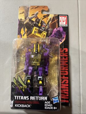 Legends Kickback | Transformers Generations Titans Return Hasbro | eBay