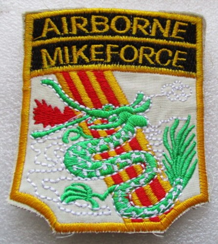 MIKE FORCE MACV AIRBORNE GREEN DRAGONS VINTAGE ORIGINAL VIETNAM WAR ...