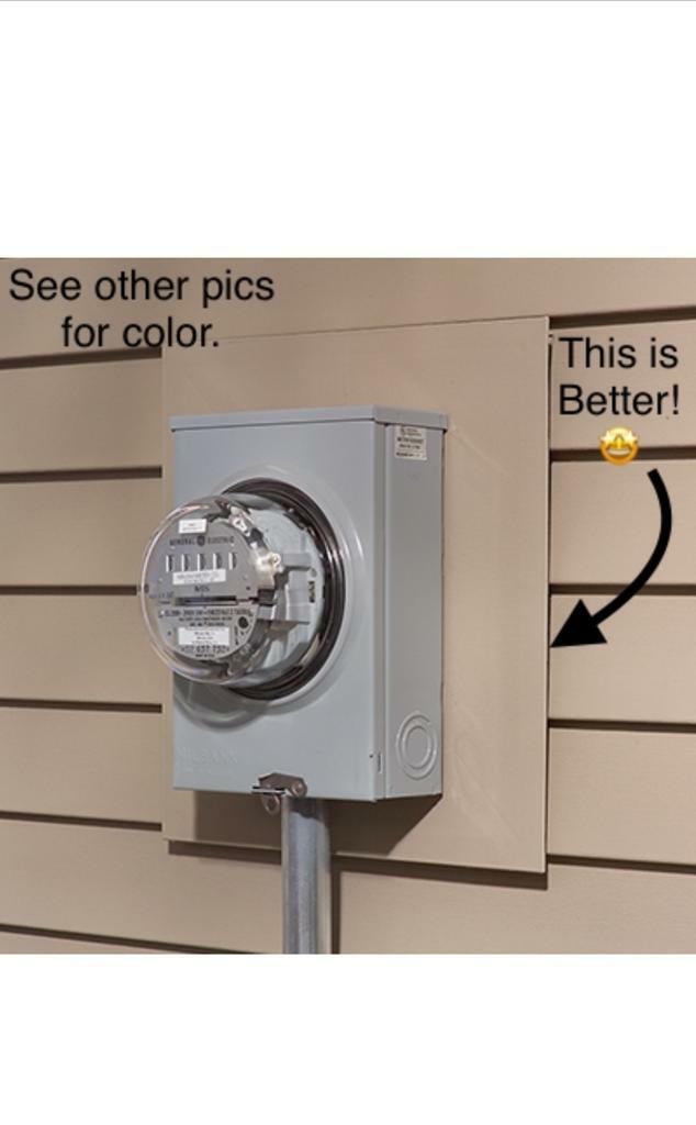 Vinyl Siding Electrical Block