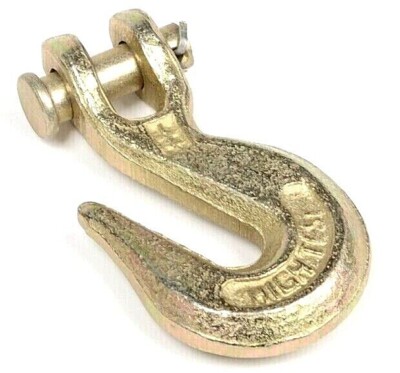 6 or 10 pcs 1/4, 5/16, or 3/8 Clevis Chain Grab Hook Wrecker Tow Chain ...