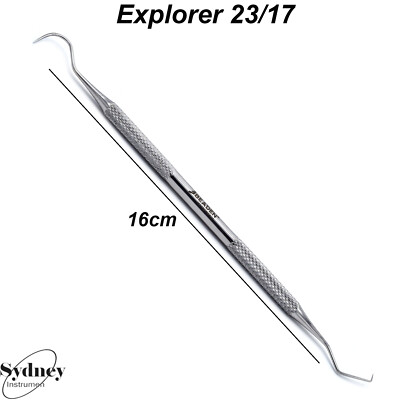 Tooth Scraper Scaler Remover Probe Dental Explorer Tools Calculus ...