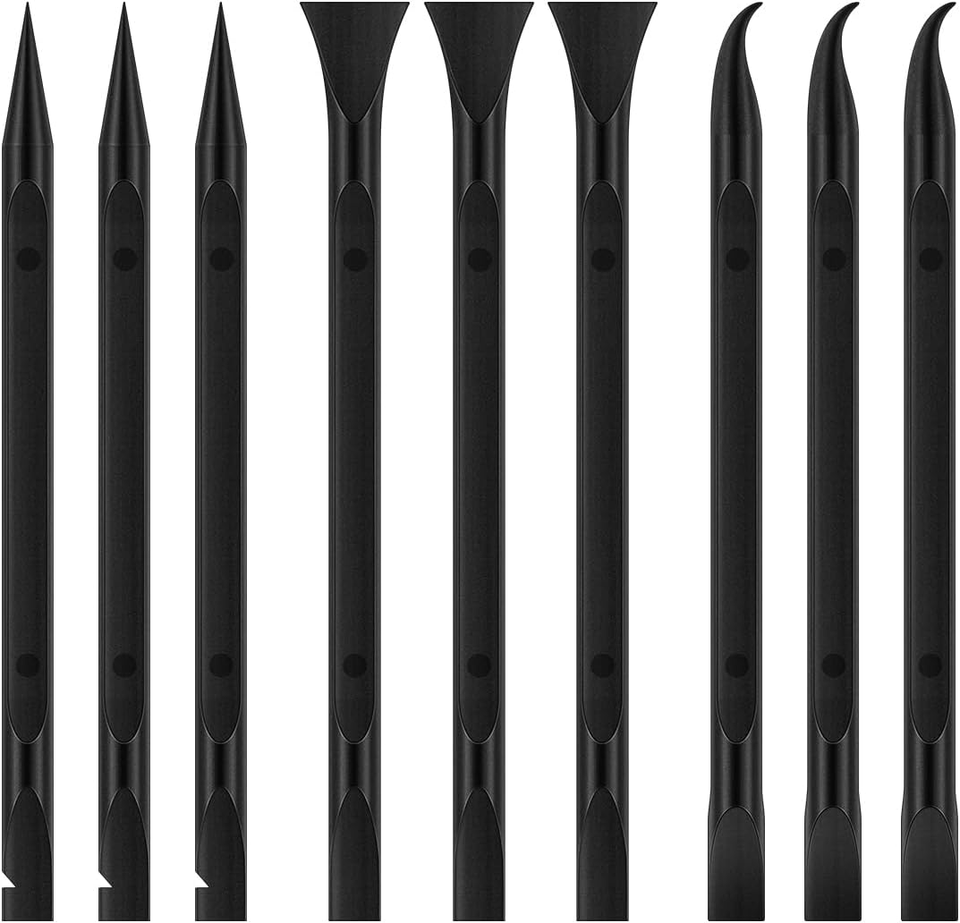 9 Pieces Plastic Scraper Tool for Tight Spaces, Non-Scratch Kitchen ...