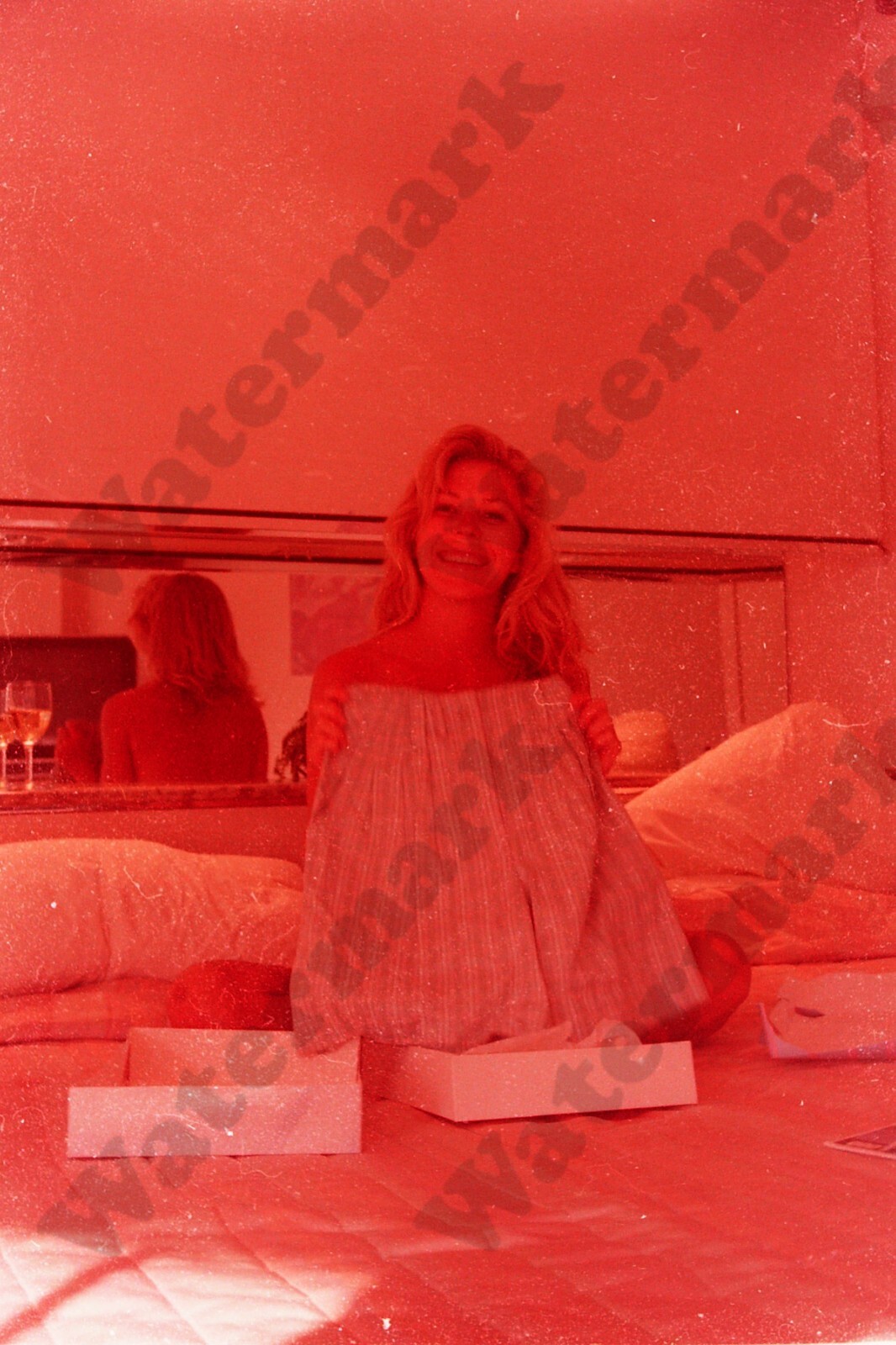 pretty woman glamour model bikini / lingerie 35mm Negative V2d17 | eBay