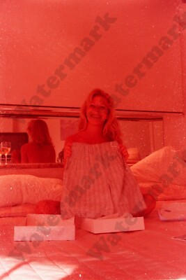 pretty woman glamour model bikini / lingerie 35mm Negative V2d17 | eBay