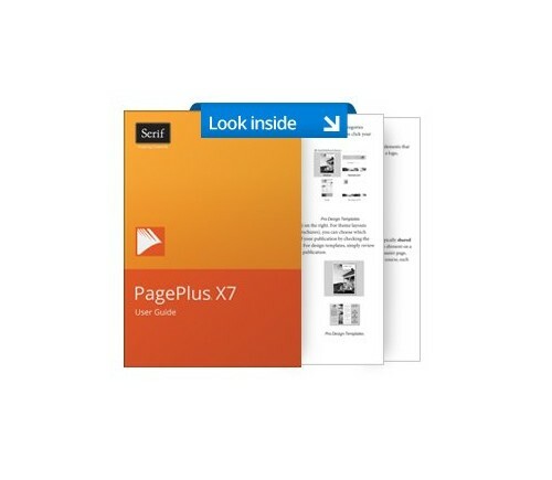 PagePlus X7 User Guide by Serif Europe Limited Book The Fast Free ...