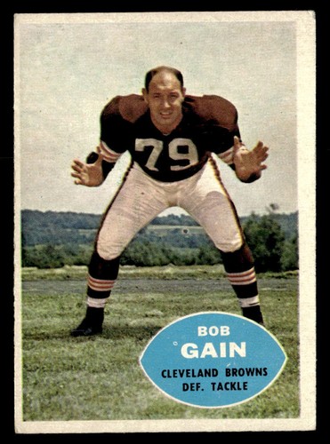 Bob Gain 1960 Topps Card #30 Cleveland Browns | eBay