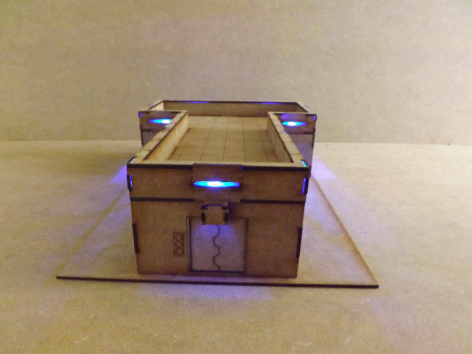 Tech post Led table top 28mm wargame infinity building terrain scenery ...