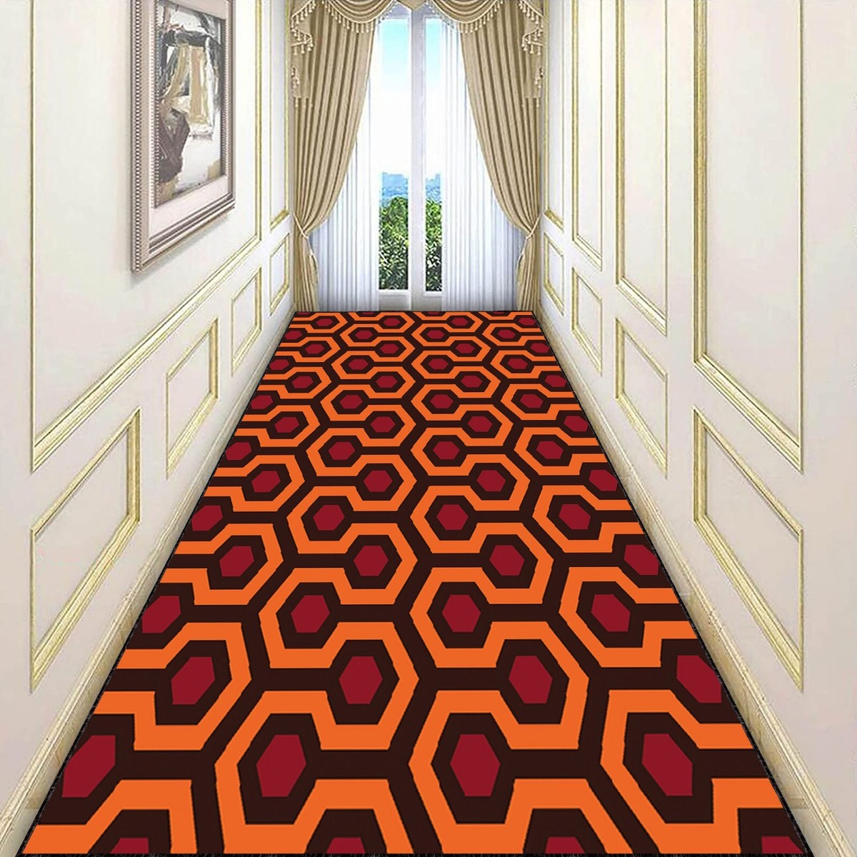 The Shining Hallway Pattern The Shining Overlook Hotel Rug Horror