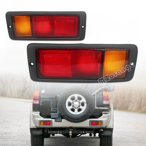 For Mitsubishi Pajero Montero Shogun 1990-1999 Tail Rear Bumper Fog ...