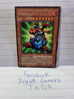 Yu-Gi-Oh Manga Ryu Ran MRL 1st Edition Rare Heavy Played | eBay