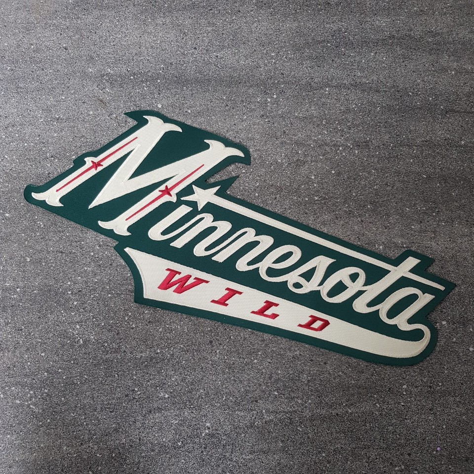 Badge Minnesota Wild Crest Patch Logo For Jersey Jacket | eBay