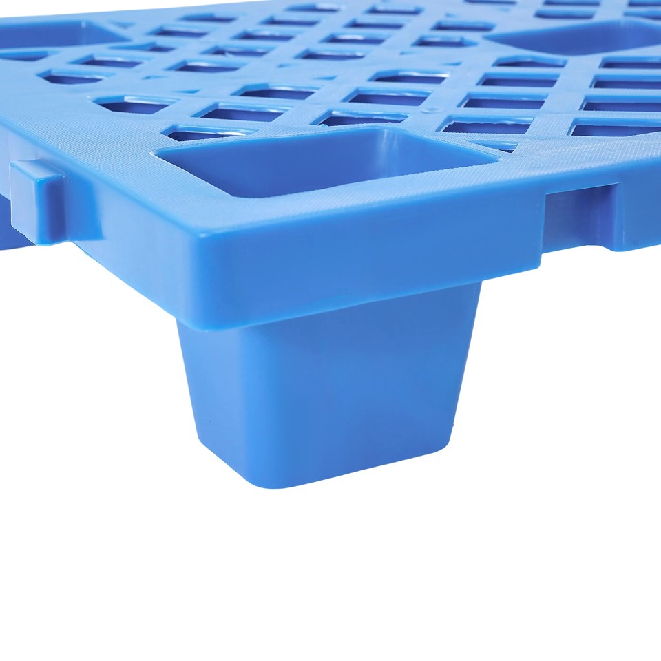 100kg/220.46lbs 6 Pcs Interlocking Storage Plastic Pallets Rectangular ...