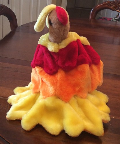 Unique Handmade 13" Standing PLUSH TURKEY DOLL - Stuffed THANKSGIVING ...