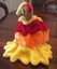 Unique Handmade 13" Standing PLUSH TURKEY DOLL - Stuffed THANKSGIVING ...