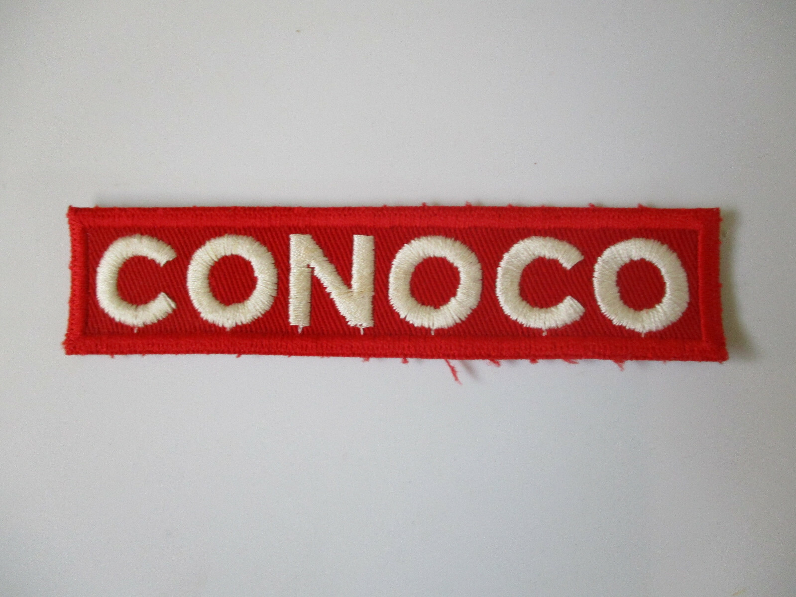 vintage 1950 1960 Conoco USA MADE Gas Oil Advertisement Uniform Patch ...
