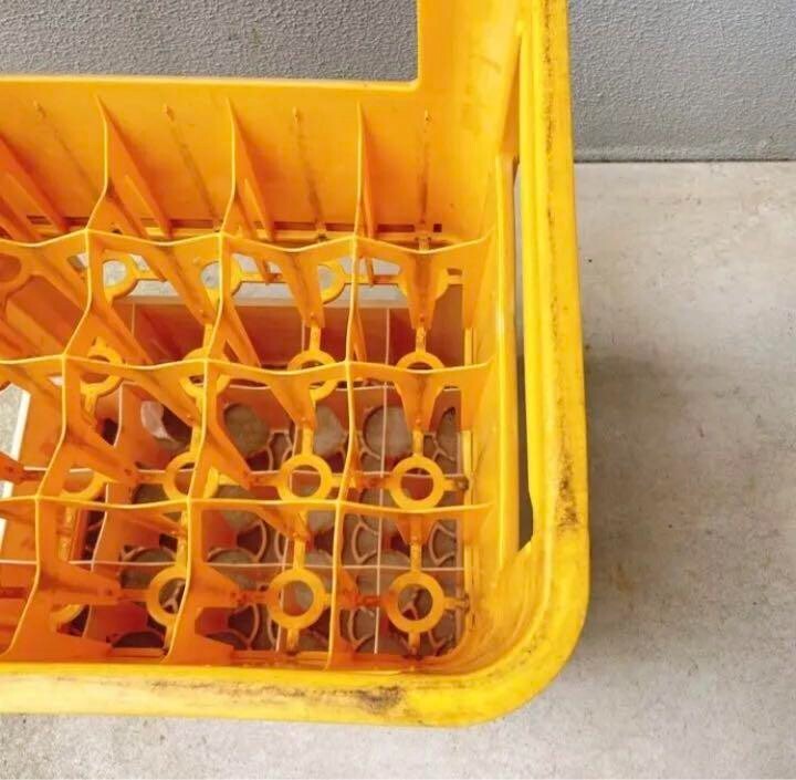 KIRIN ASAHI Beer (633 ml, 20 Bottles) set of 2 Empty Plastic Crate ...