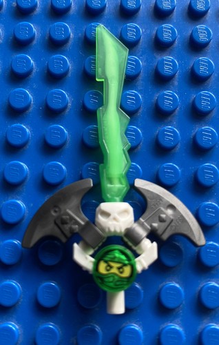 Lego Minifigure Ninjago Skybound Weapon Djinn Sword Hilt - Skull ...