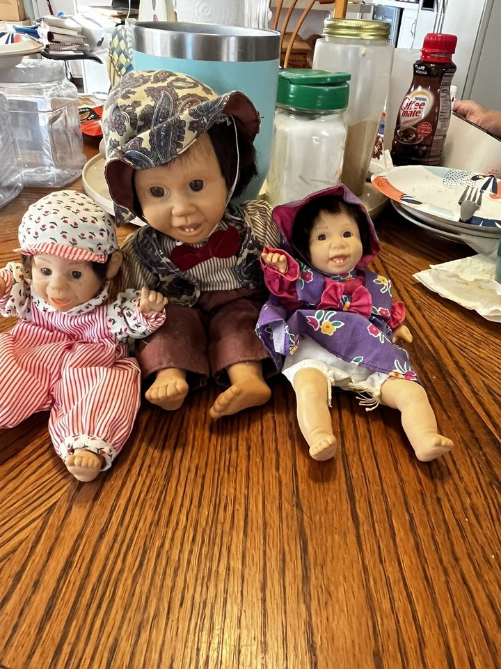 Lot Of 5 Vintage 1970's Gi-Go GiGo Toys Expressions Dolls. | eBay