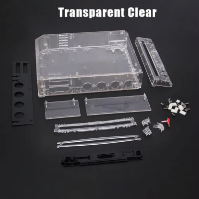 Nintendo Wii Replacement Shell Housing Clear Transparent Translucent | eBay