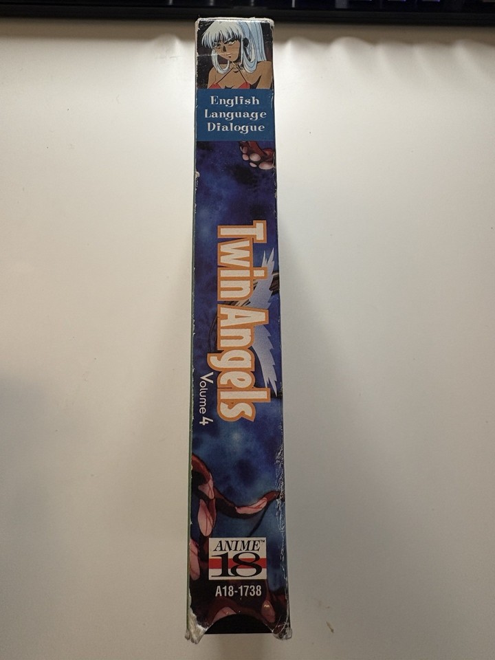 TWIN ANGELS - VOL.4 EPISODE 7,8(VHS 1996) ANIME UNRATED ENGLISH DUBBED ...