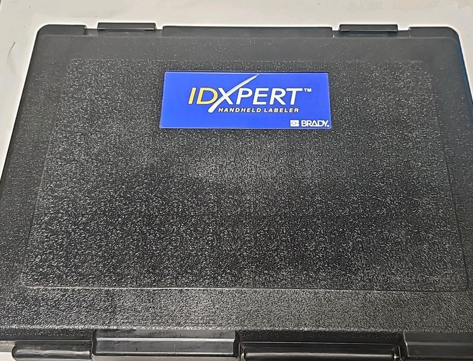Brady IDXPERT Handheld Labeler , Labels , Cable. Black Case , Kit ...