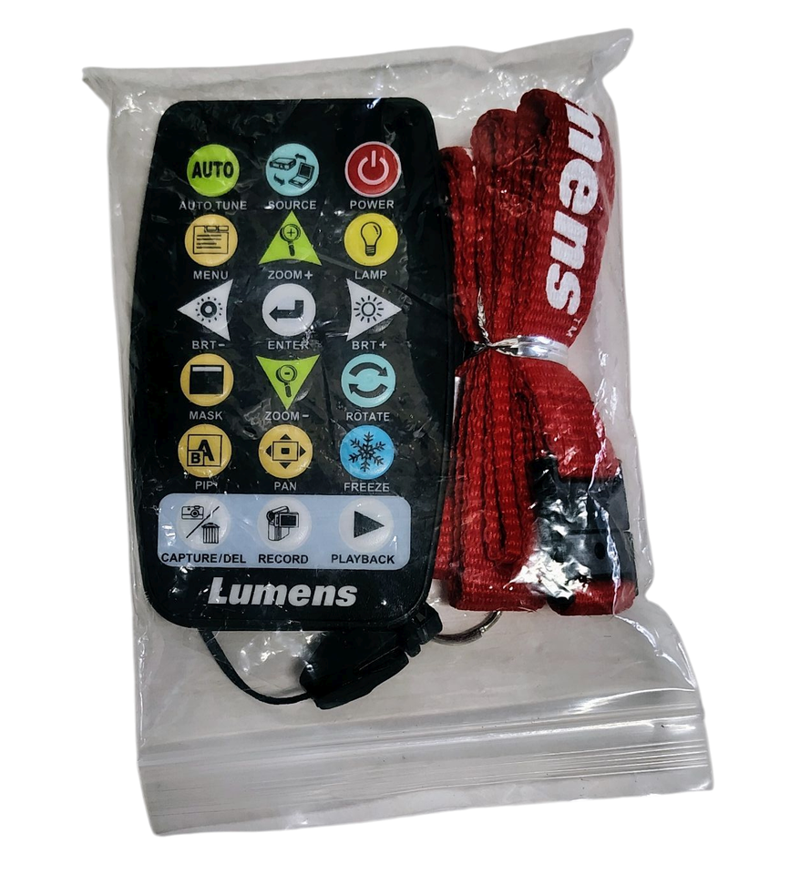 Lumens DC193 Document Camera 1/3 CMOS Color Image Sensor Full HD 1080p ...