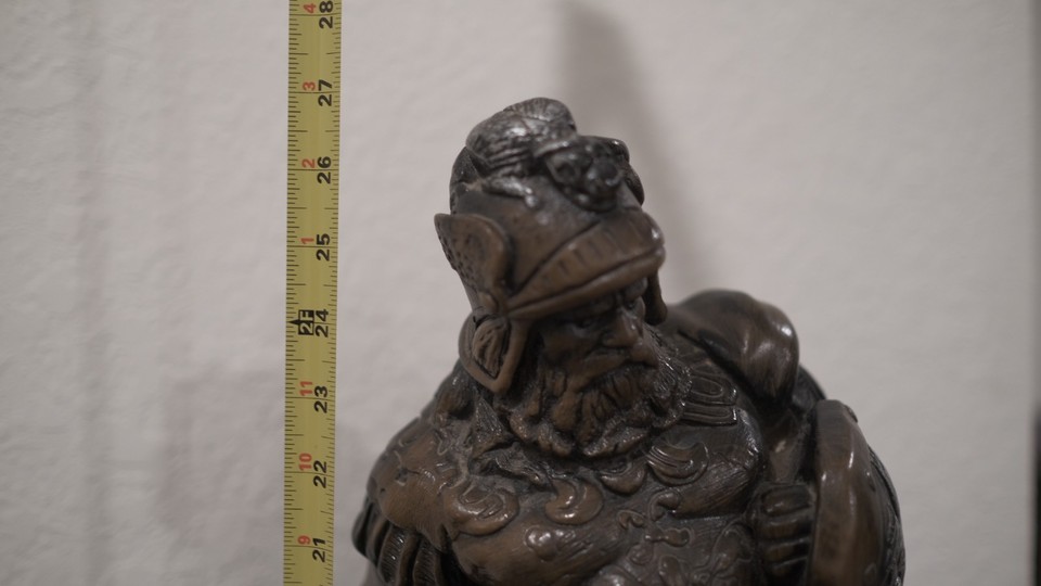 Vintage HIGH-END Statue/Sculpture Figure Warrior Soldier Art Nouveau ...