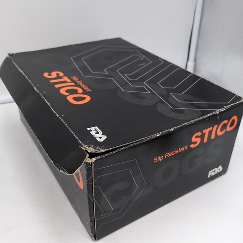 STICO Unisex Anti-slip shoes Chef Shoes Clog Kitchen Safety NEC-03 Size ...