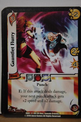 UFS Universal Fighting System Red Horizon Attack- "Gauntlet Flurry" Set ...