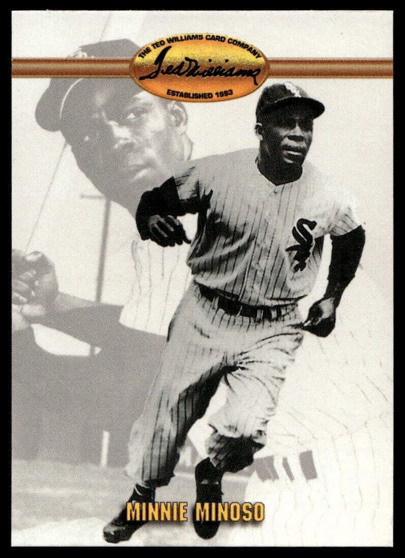 1993 Ted Williams Trading Card #27 Company - MINNIE MINOSO, Chicago ...