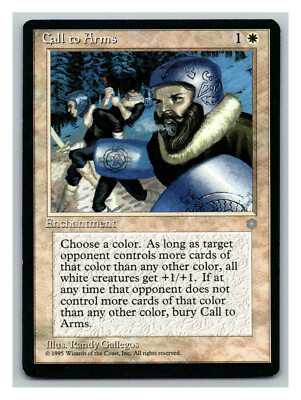 MTG Call to Arms Ice Age Regular Rare | eBay