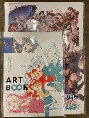 Granblue Fantasy Grafes 2022-2023 pamphlet + art book set of 2 new from ...