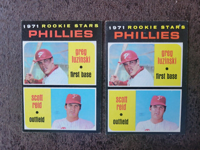 PICK 1 - 1971 TOPPS ROOKIE Greg Luzinski #439 - Philadelphia Phillies ...