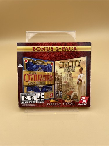 Civilization III Gold Edition / Civ City Rome Bonus 2-Pack By 2K Games ...