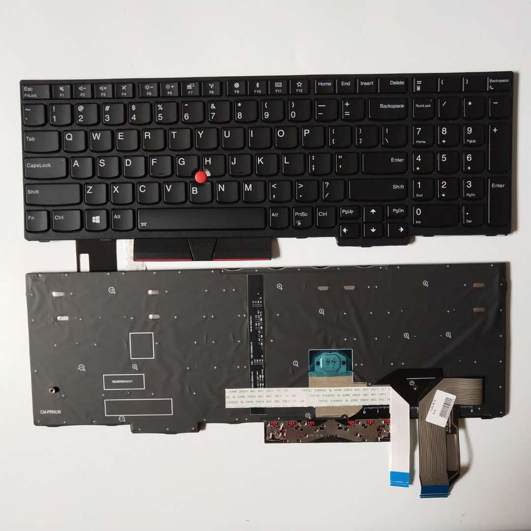 New For Lenovo ThinkPad E580 L580 US Backlight Keyboard 01YP680 ...