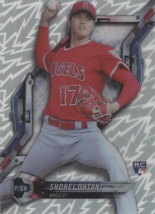 2018 Topps High Tek - Shohei Ohtani #HT-SO Pattern 2 Jagged Shapes ...