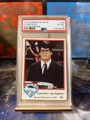 1978 Superman-Movie Clark Kent Ace Reporter! No. 24 PSA 6 | eBay