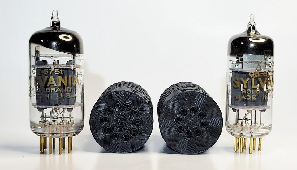 Pocket size Vacuum Tube Pin Straighteners for 7-Pin B7G-Base & 9-Pin ...