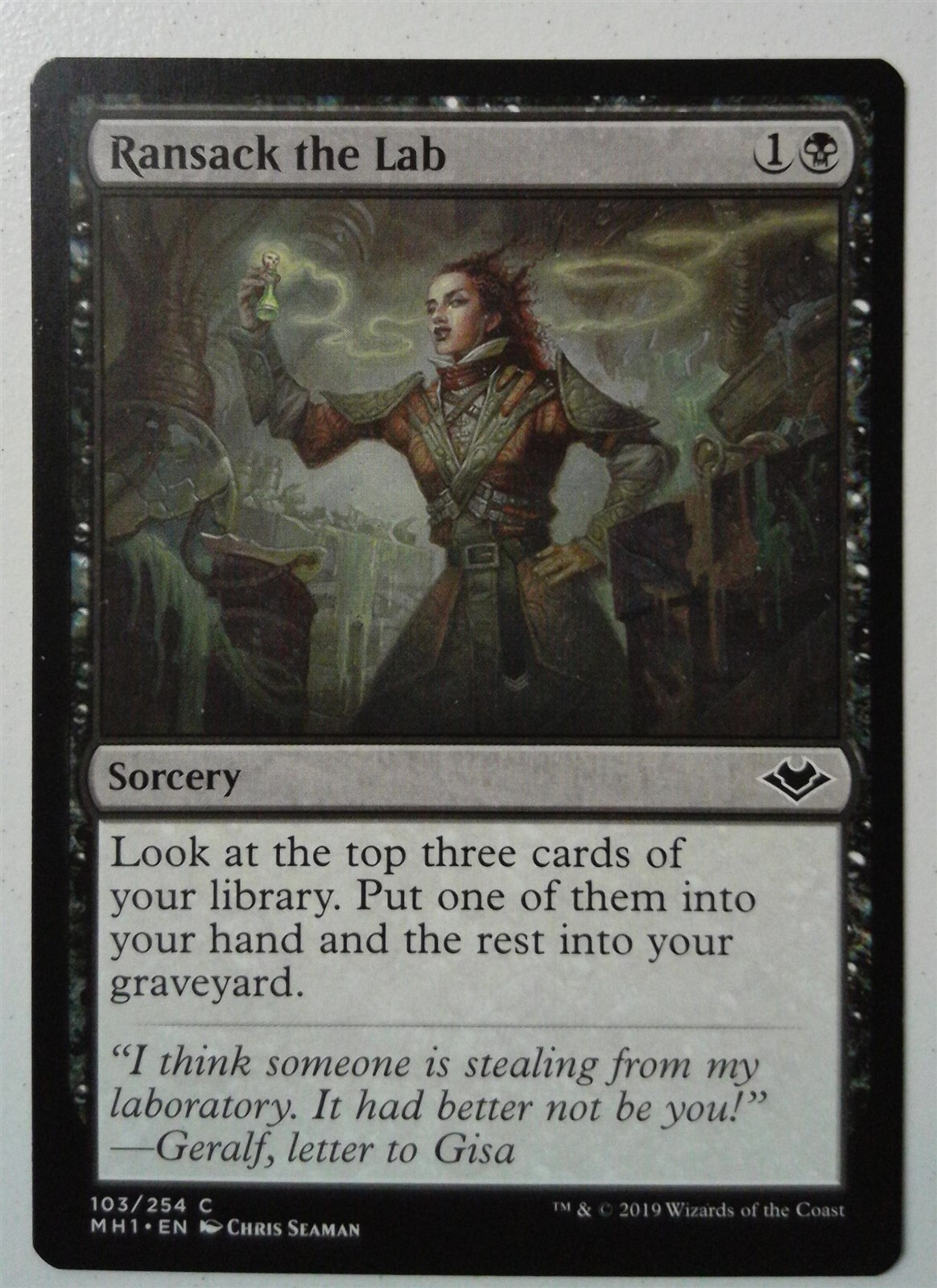 Ransack the Lab *Common* Magic MtG x1 Modern Horizons | eBay