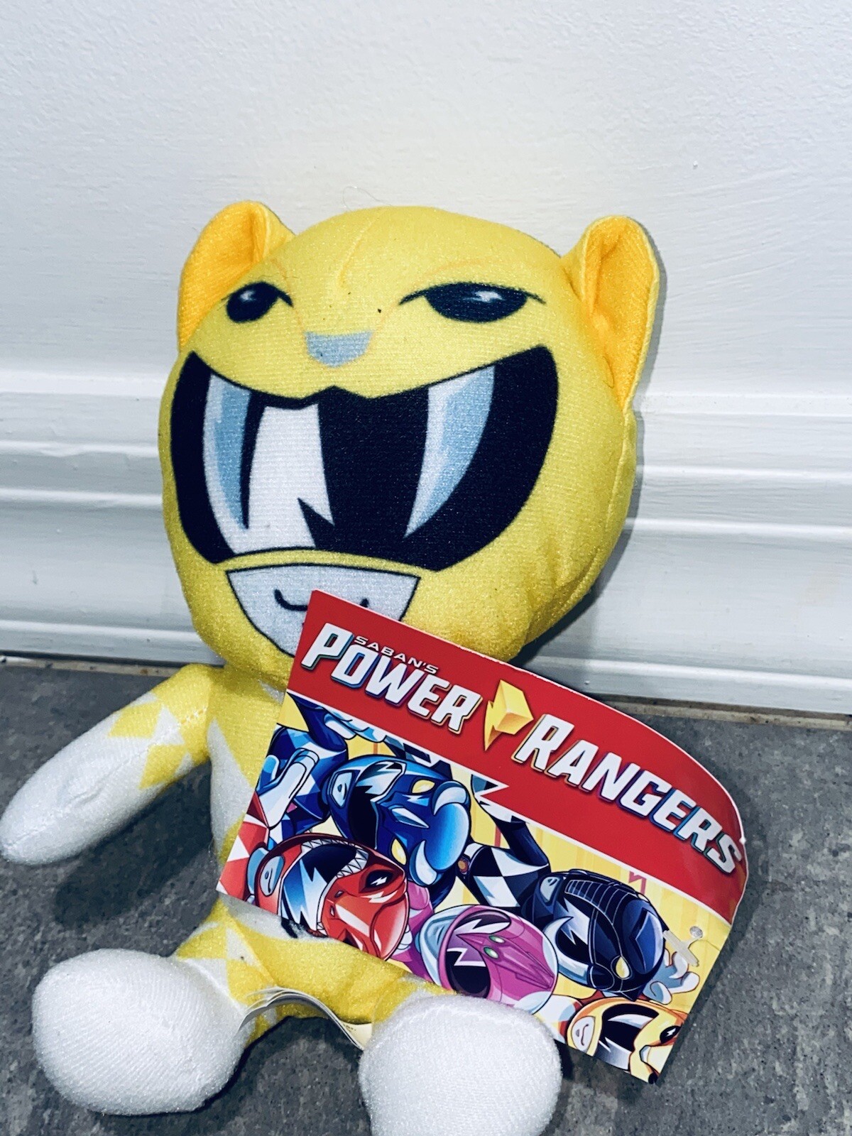 Power Rangers Plush Stuffed Toy Factory Yellow Doll Figure Saban's ...