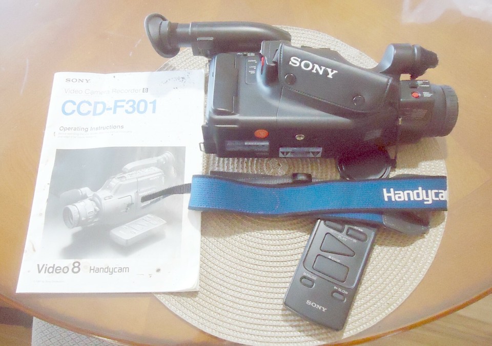 Sony Handycam CCD F301 Video 8 Camcorder - For Parts or Repair | eBay